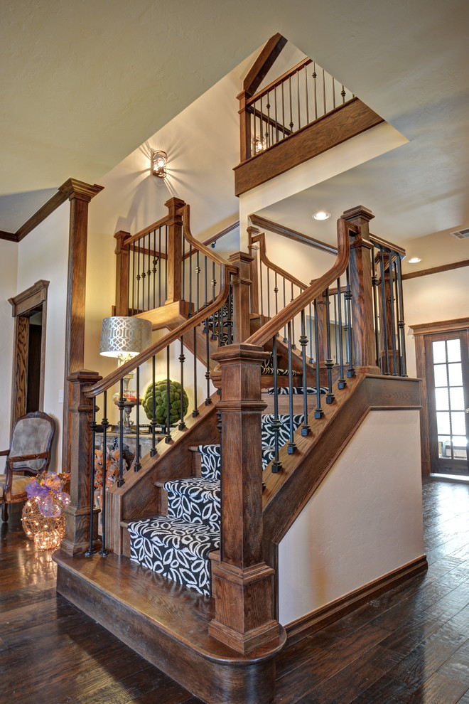 New Staircase leading to Converted Attic - Transitional - Staircase ...