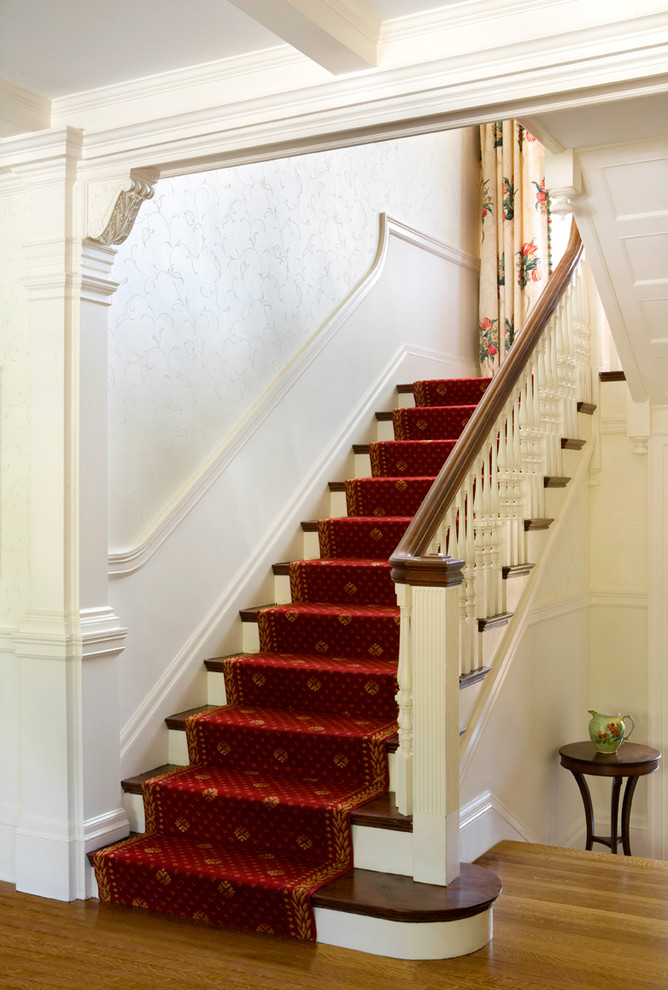 Newton, MA Historic Home Update - Traditional - Staircase - Boston - by ...