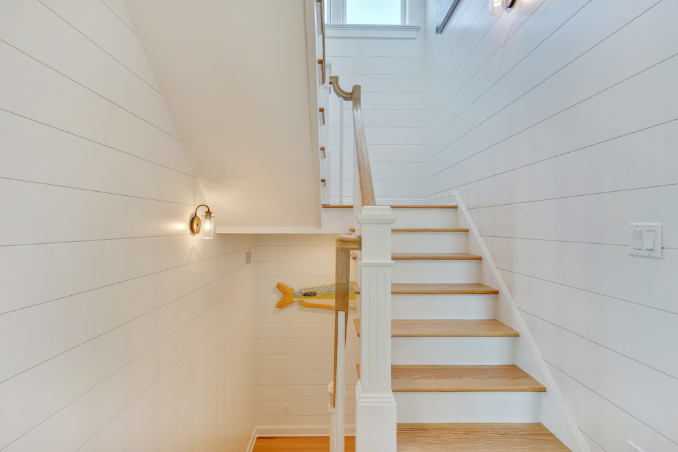 Normandy Beach Bay Project - Beach Style - Staircase - New York - by ...