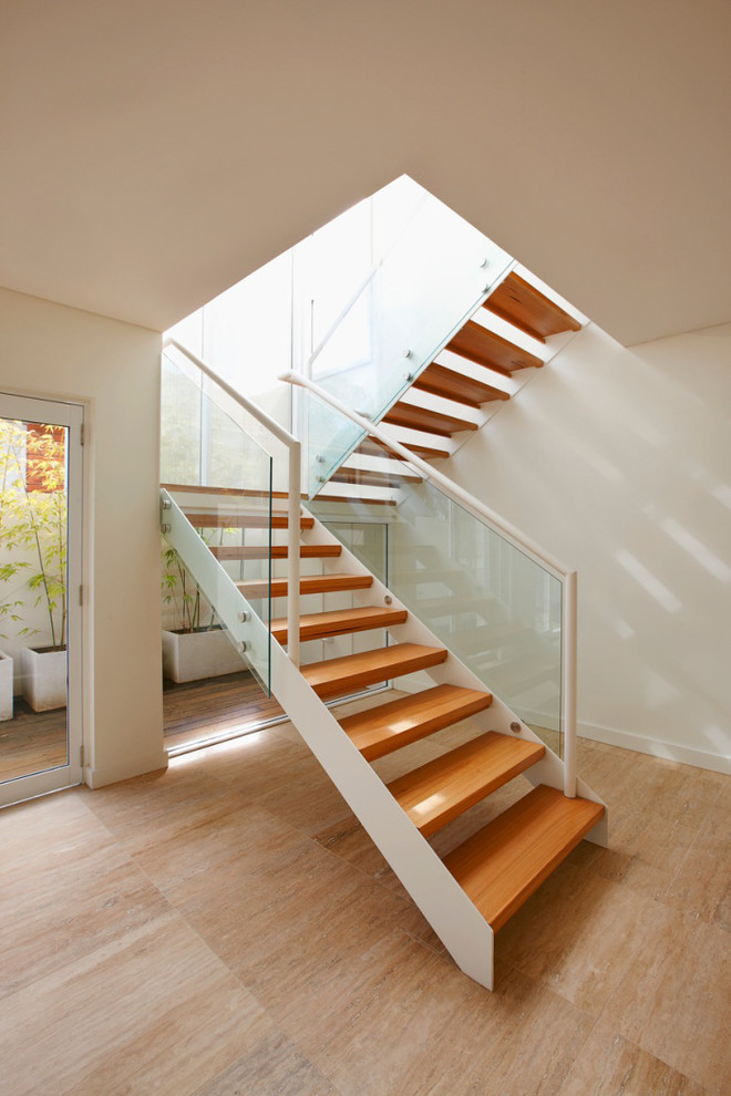 Steel & timber open stairs - Contemporary - Staircase - Sydney - by ...
