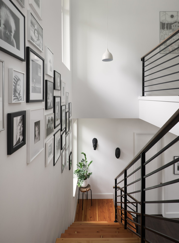 North Rose Hill Scandi-inspired home - Scandinavian - Staircase - by ...