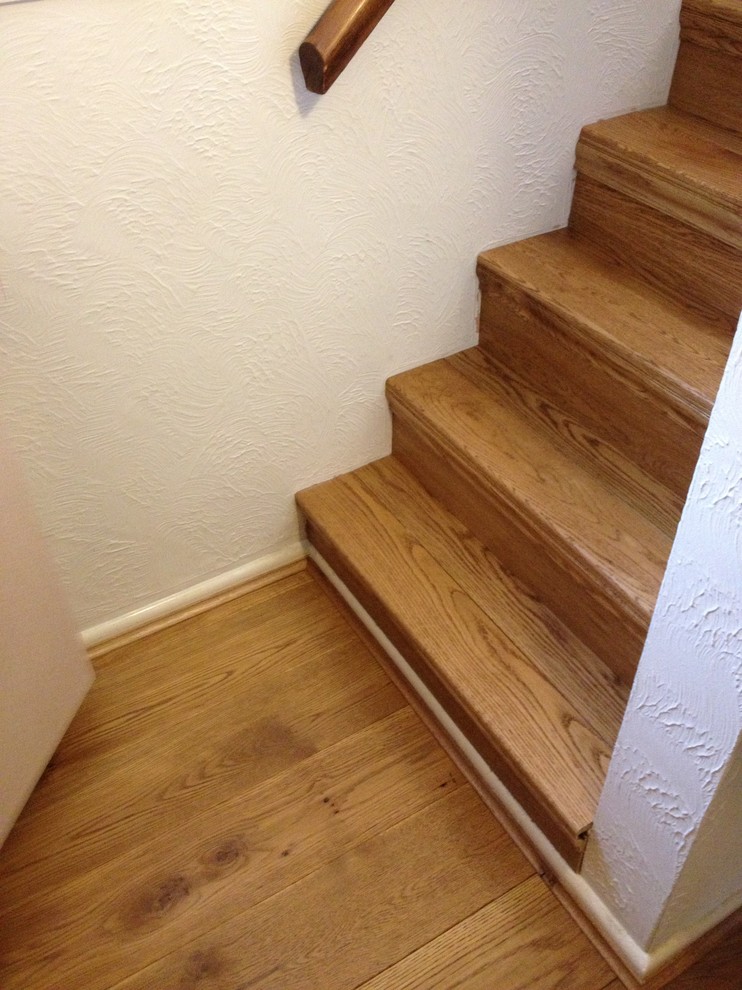 Oak Stair Cladding - Traditional - Staircase - Other - by Heritage ...