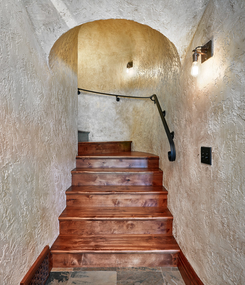 Old World European Style Staircase - Traditional - Staircase - Other ...