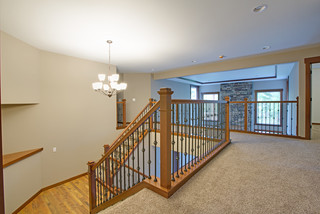 Open Railing - Craftsman - Staircase - Seattle - by Great Northwest ...