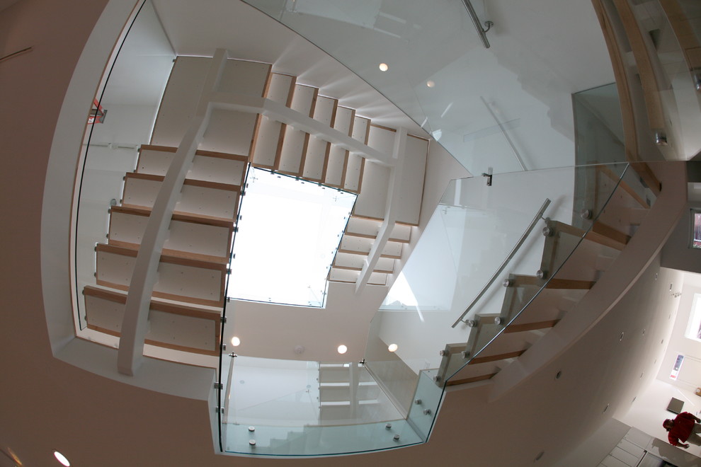 Open Riser Stairs - Staircase - DC Metro - by IDS Metals / Ar2 Design ...