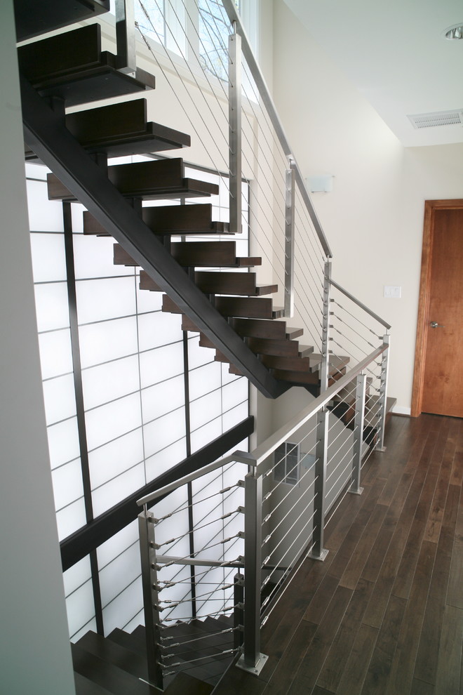 Open Riser Stairs - Staircase - DC Metro - by IDS Metals / Ar2 Design ...