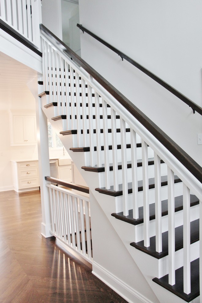 Our Foyers & Stairs - Transitional - Staircase - Chicago - by Cypress ...