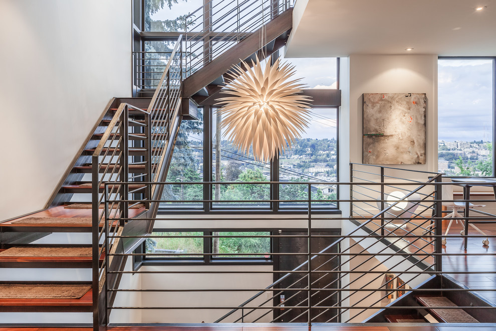 Our Home on Queen Anne, Seattle, WA - Contemporary - Staircase ...