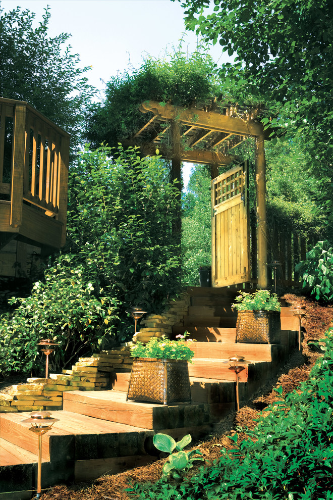 Outdoor Stairs - Traditional - Staircase - Atlanta - by Atlanta Decking ...