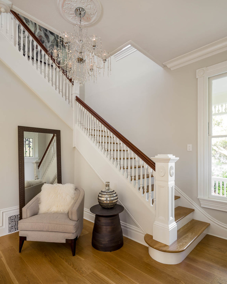 Palo Alto Victorian - Victorian - Staircase - San Francisco - by Just ...