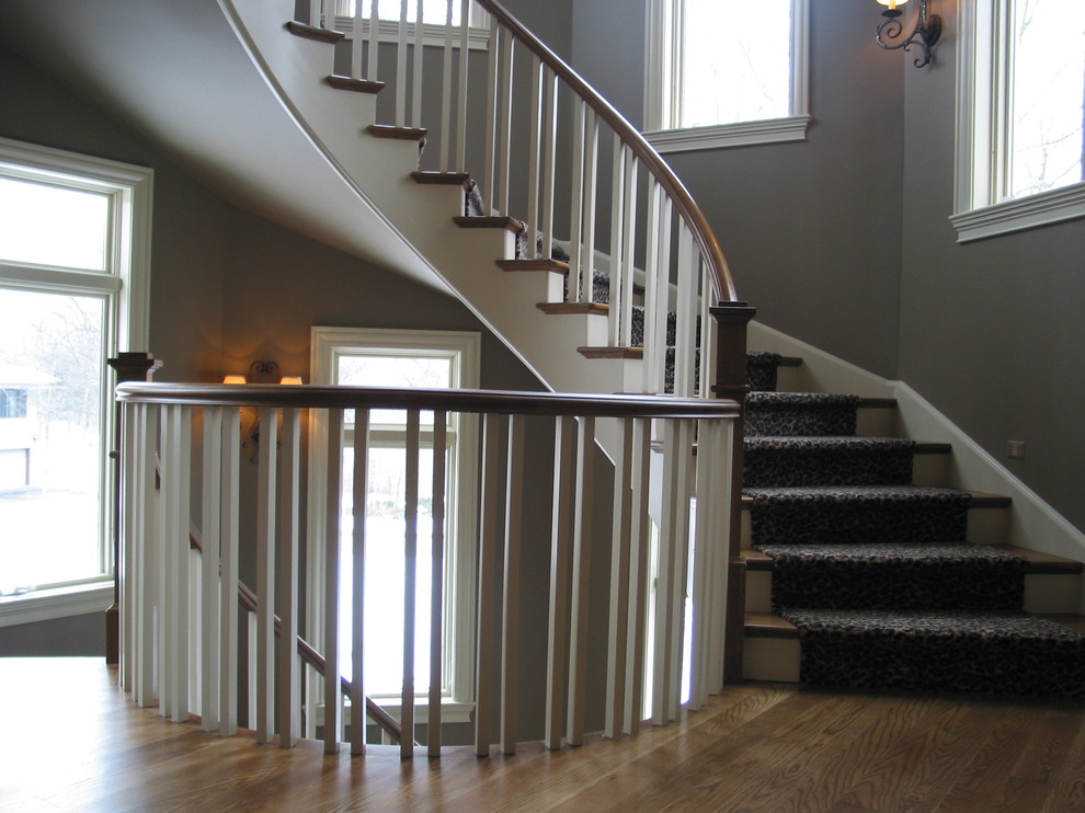 Palumbo - Traditional - Staircase - Chicago - by Roseland Stair Works ...