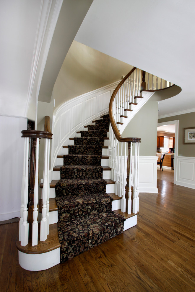 Paneled Wainscoting - Traditional - Staircase - New York - by Fanatic ...