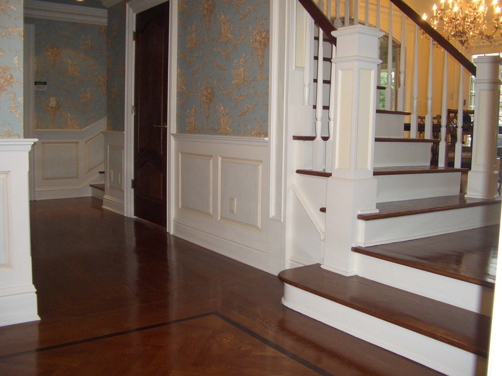 Paneled Wainscoting - Traditional - Staircase - New York - by Fanatic ...