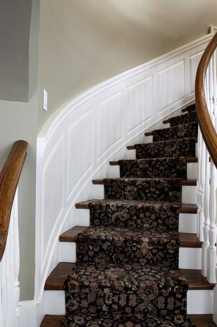 Paneled Wainscoting - Traditional - Staircase - New York - by Fanatic ...