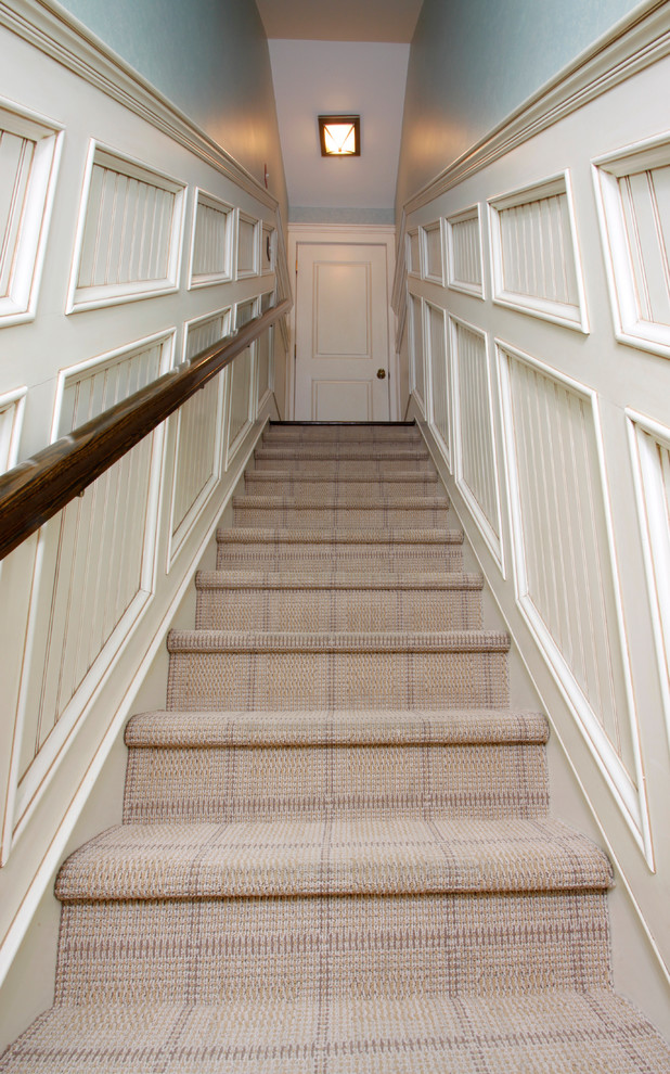 Paneled Wainscoting - Traditional - Staircase - New York - by Fanatic ...