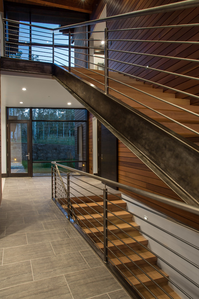 Park City Modern Custom Home - Staircase - Denver - by Suman Architects ...