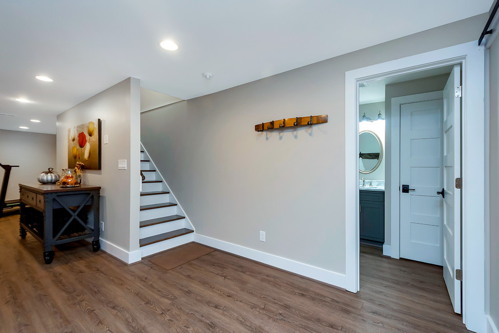 Peacock Station - Transitional - Staircase - DC Metro - by Hurst Homes ...