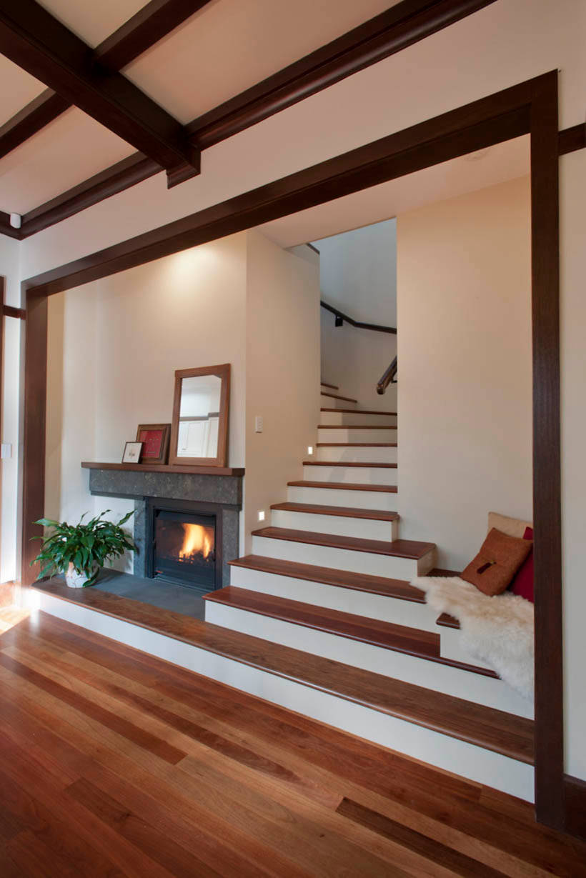 17 Staircases Featuring Clever Seats and Storage | Houzz NZ