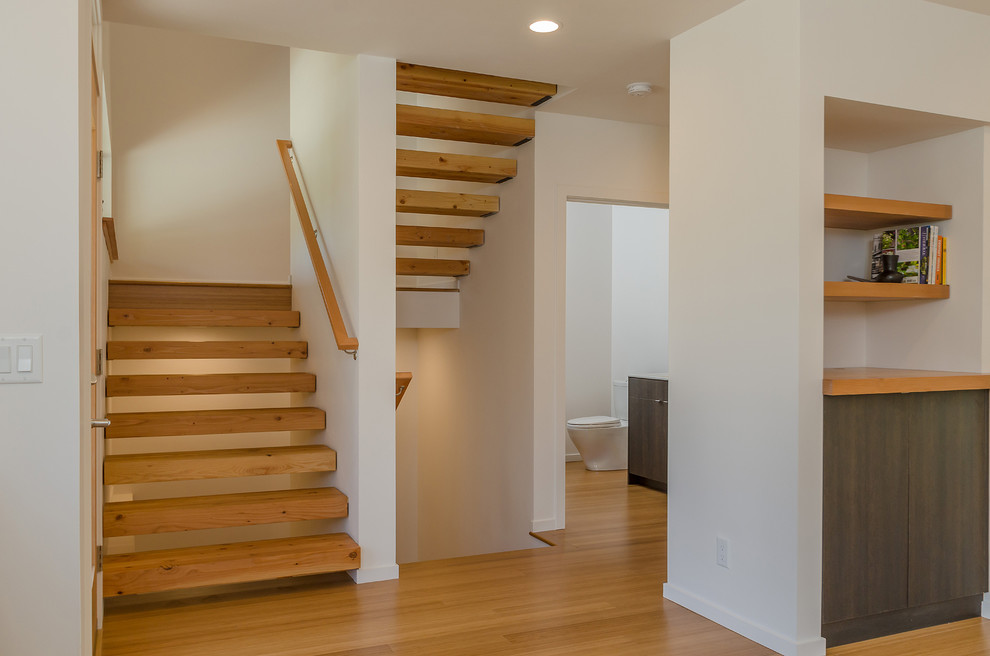 Phinney Ridge Prefab - Modern - Staircase - Seattle - by grouparchitect ...