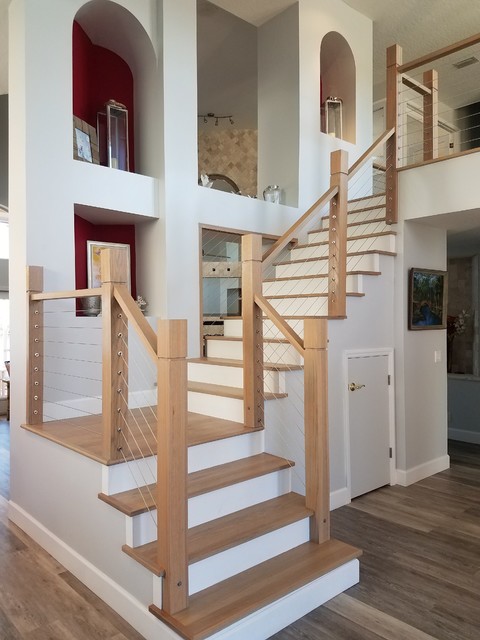 Playful Canal Home - Modern - Staircase - Orlando - by Shoreline ...