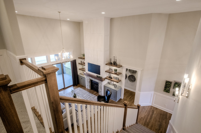 Porter Model - Terrybrook Farms - Traditional - Staircase - Kansas City ...