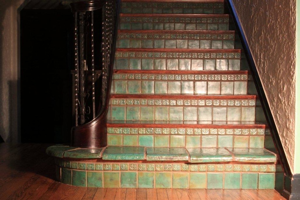 Potawatomi Tile Works Custom Handmade Ceramic Tile Stair Risers ...