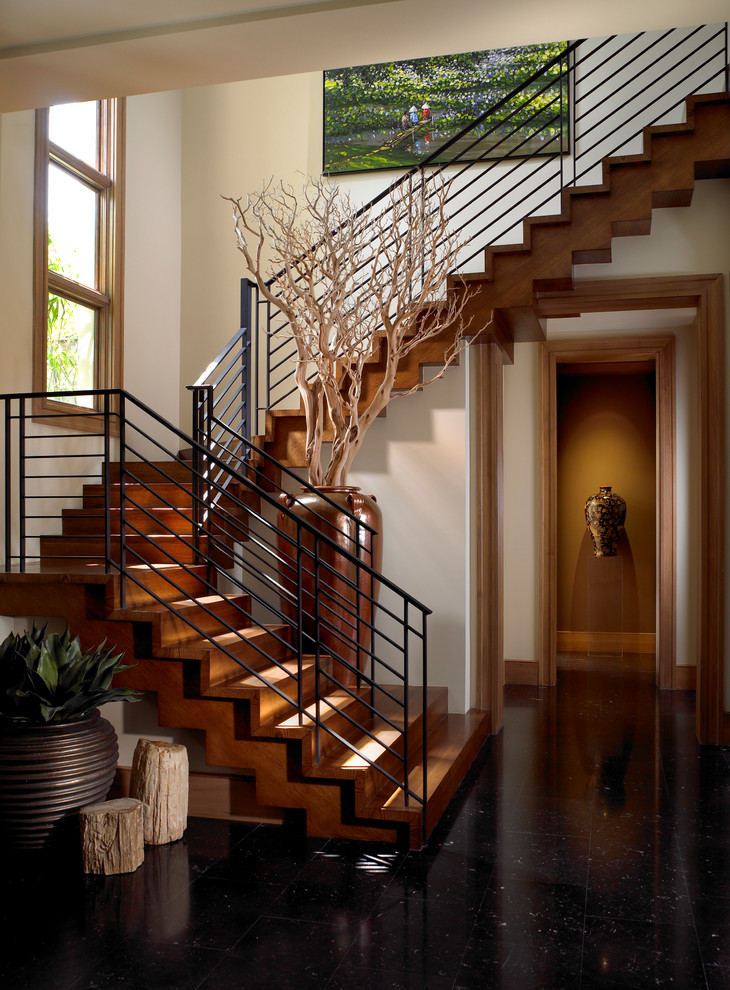 Private Residence - Boca Raton, Fla. - Contemporary - Staircase ...