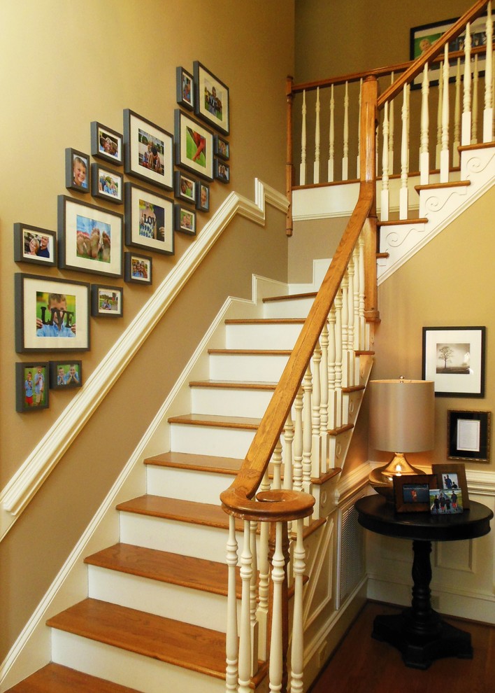 providence road redesign - Traditional - Staircase - Charlotte - by The ...