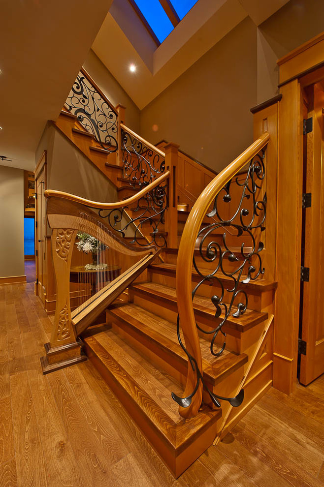 Qualicum Beach Waterfront - Craftsman - Staircase - Vancouver - by C.A ...