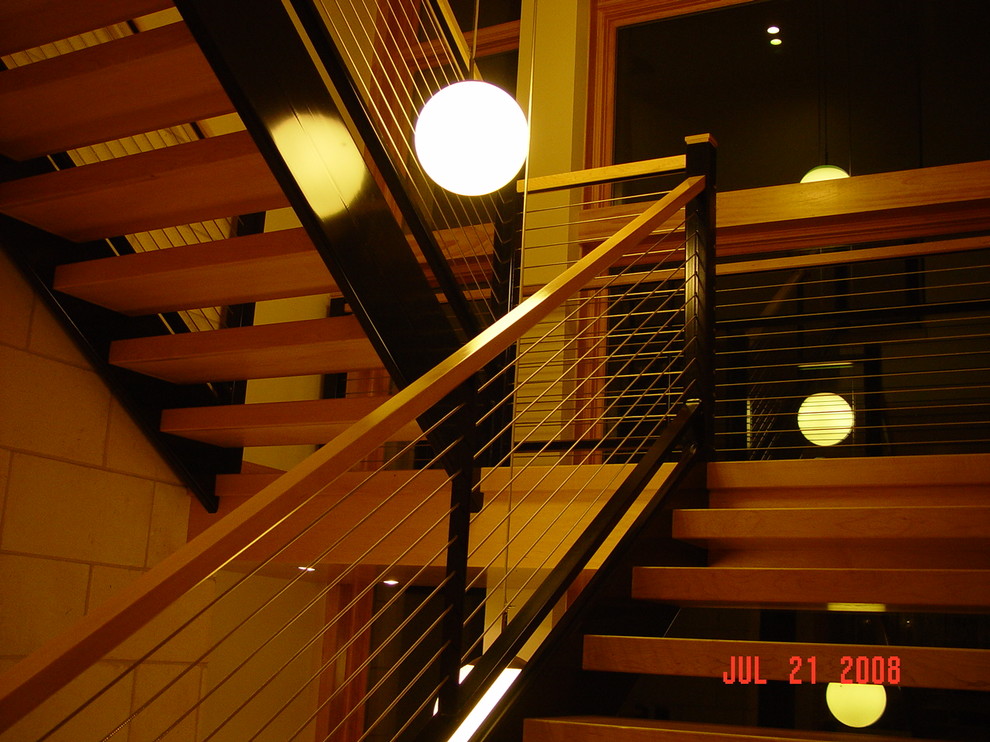 Railings - Contemporary - Staircase - Chicago | Houzz