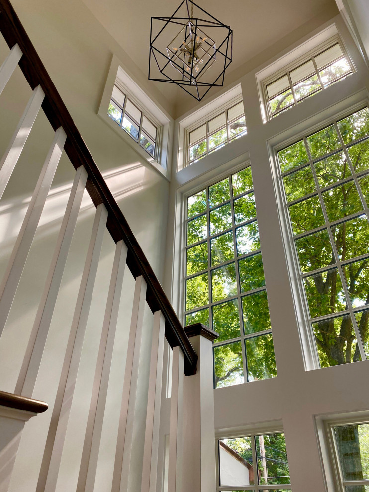 Raised Ranch Revival - Staircase - New York - by Clairvoyé Design, LLC ...