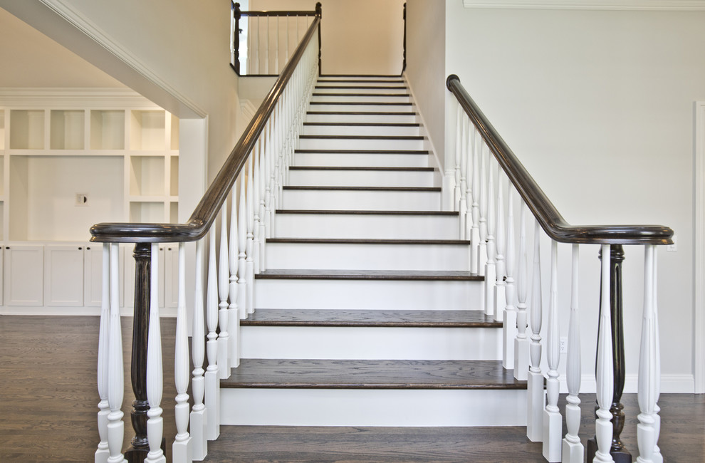 Remodel Whole House: Regency Court - Traditional - Staircase - Other ...