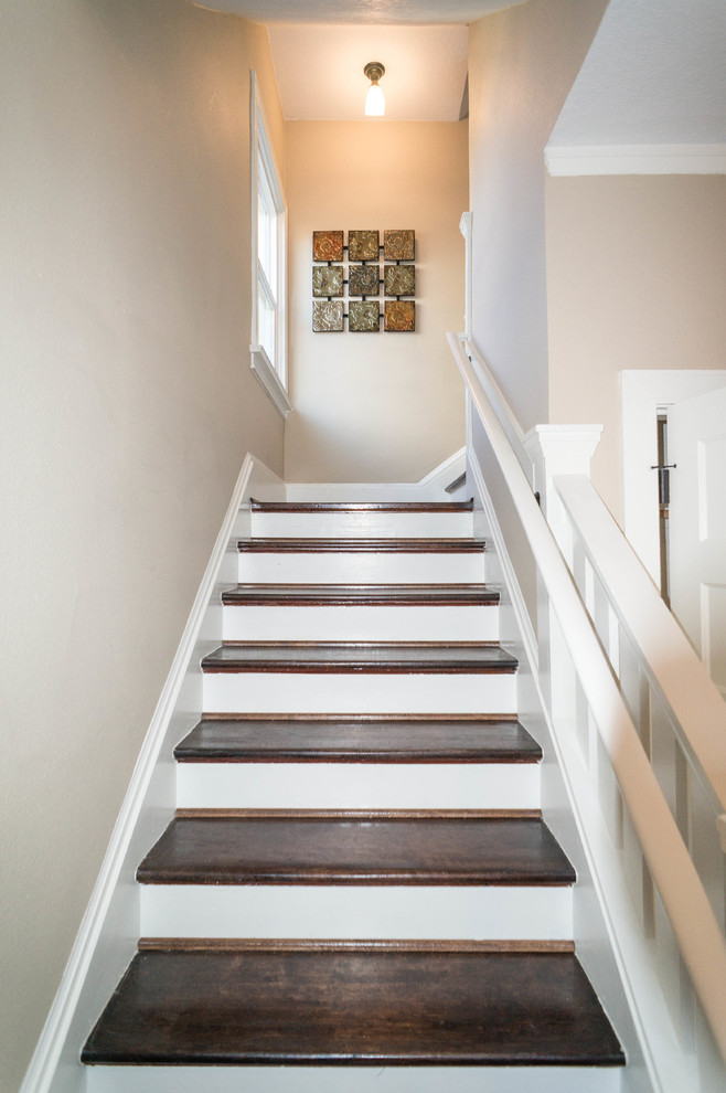 Remodeled Dutch Colonial - NE Portland - Traditional - Staircase ...