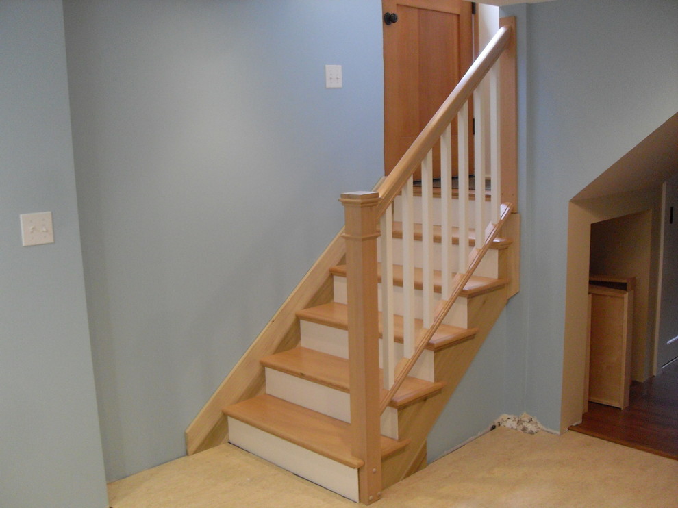 Removable handrail - Traditional - Staircase - Portland - by Portland ...