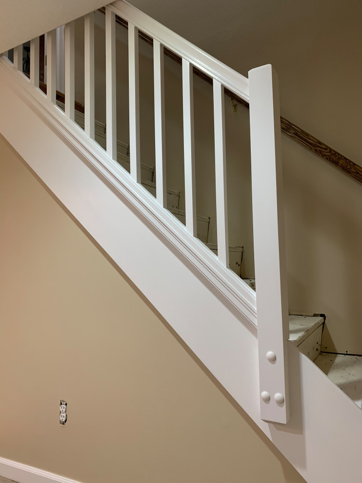 Removable railing - Traditional - Staircase - Portland - by Portland ...