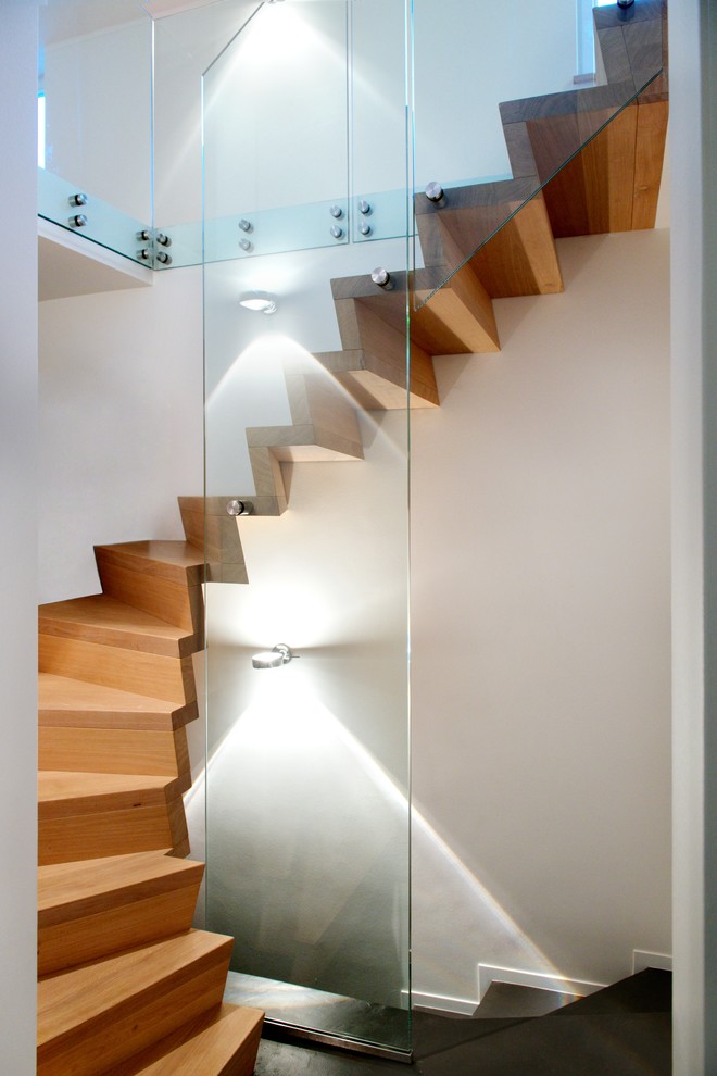 Renovation habitation Steinsel - Contemporary - Staircase - Other - by ...