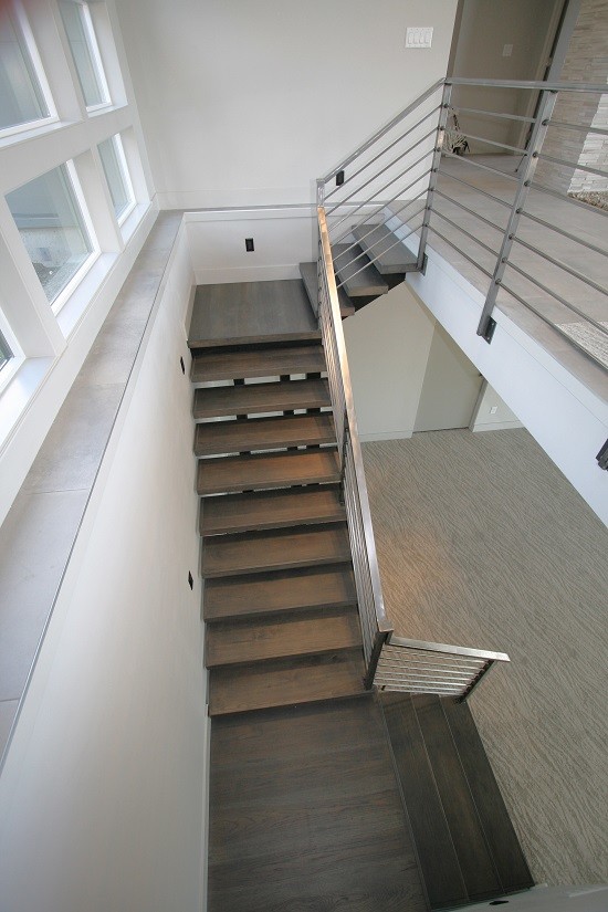 Ridge at Hangman Dramatic View Rancher - Contemporary - Staircase ...