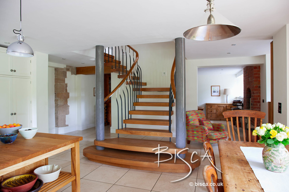 Rustic Barn Conversion Staircases - Rustic - Staircase - Other - by ...