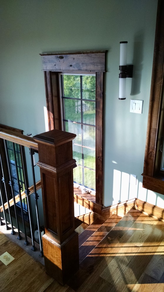 Rustic Farmstead - Traditional - Staircase - Chicago - by Meyer Design ...