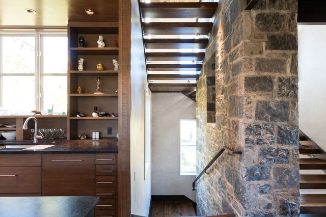 Rustic Staircase - Rustic - Staircase - Denver | Houzz