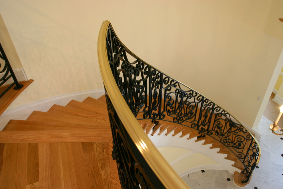 Saint Anne - Traditional - Staircase - Richmond - by Virginia Ironworks ...