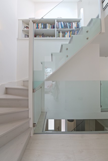 Sandyford III - new staircase between first floor and attic - Modern ...