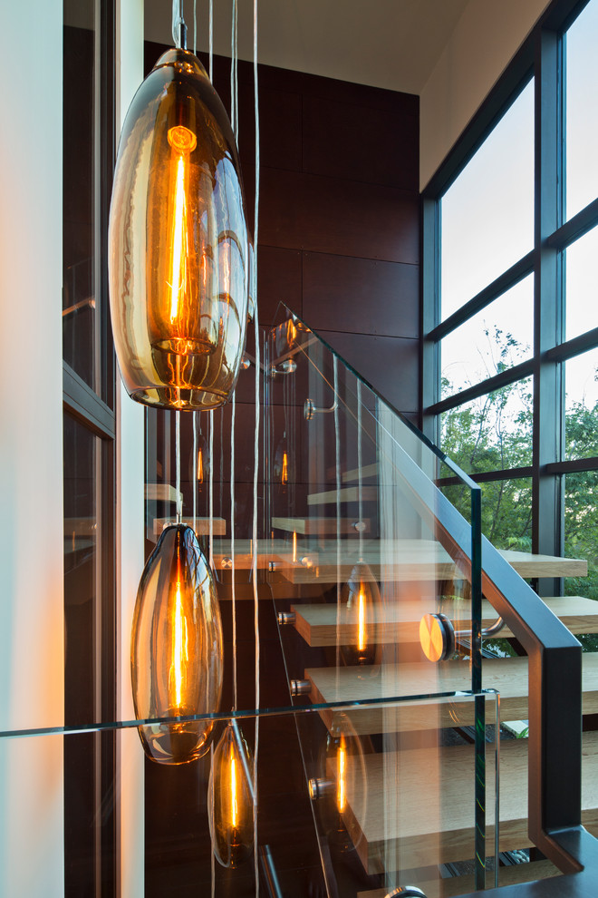 Saratoga Rolling Hills Estate - Contemporary - Staircase - San ...