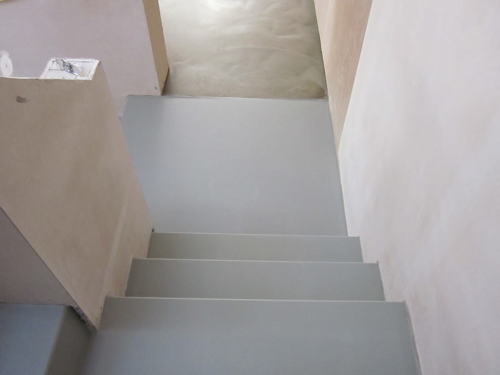Seamless Polyurethane Resin Staircase Poured Flooring Comfort Floors ...