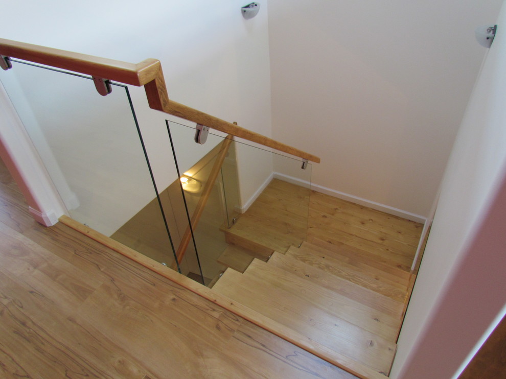 Sears project - Modern - Staircase - Vancouver - by Stairtech Railing ...