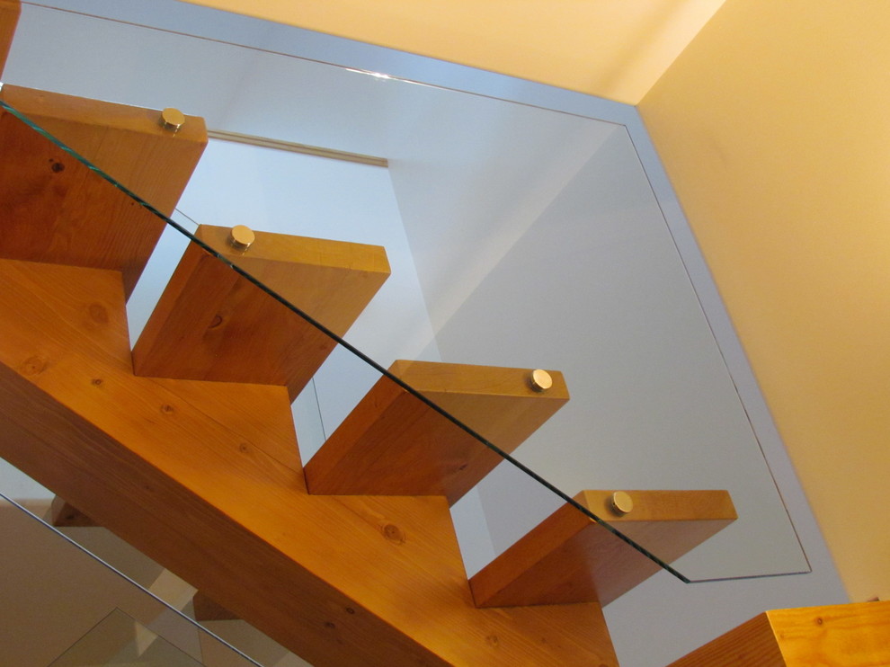 Sears project - Modern - Staircase - Vancouver - by Stairtech Railing ...