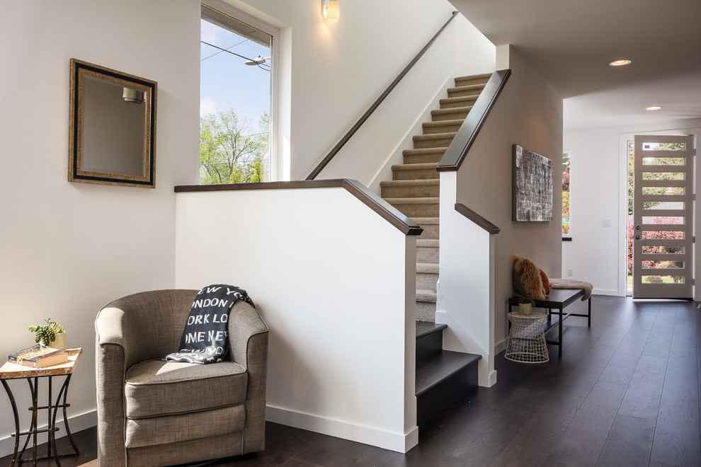 Seattle Modern Home in Bryant Neighborhood - Contemporary - Staircase ...
