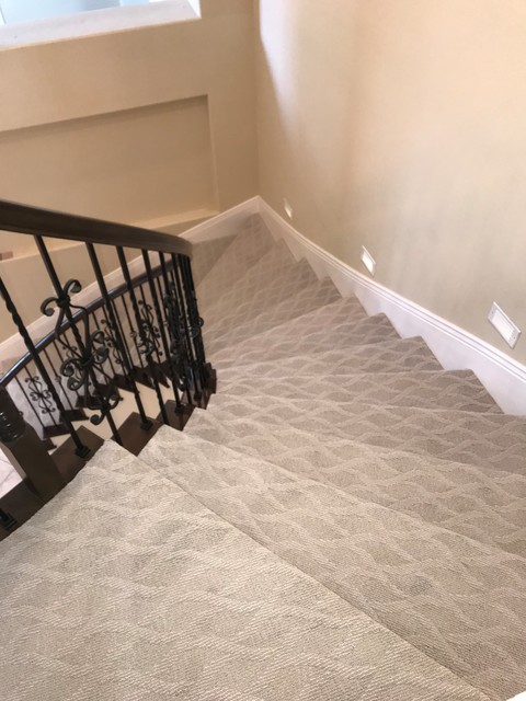 Shaw Infinity Style Carpet - Traditional - Staircase - San Francisco ...