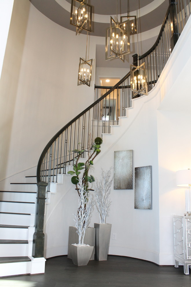 Modern Staircase Houston Store Design