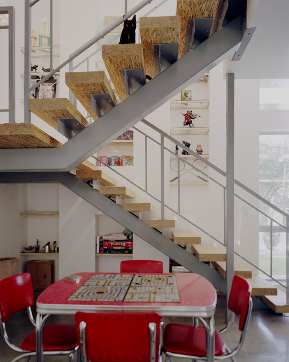 Side By Side - Modern - Staircase - Austin - by Studio Momentum ...